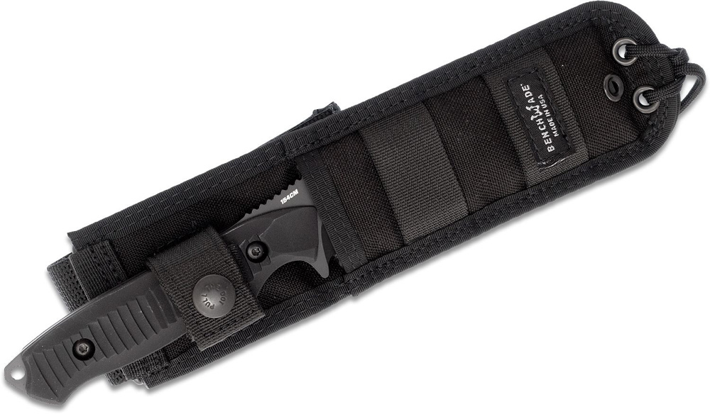 Benchmade 133BK Nimravus Tactical Fixed Blade Knife, 140BK