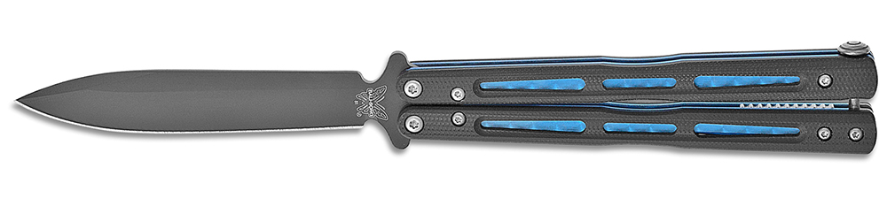 Benchmade 51 Morpho Balisong Knife - Black